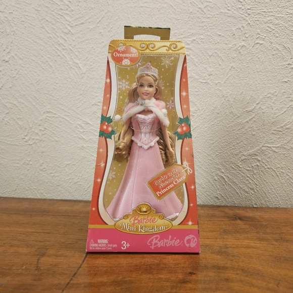 Barbie | Holiday | 207 Barbie Mini Kingdom Nutcracker Princess Clara 6 ...